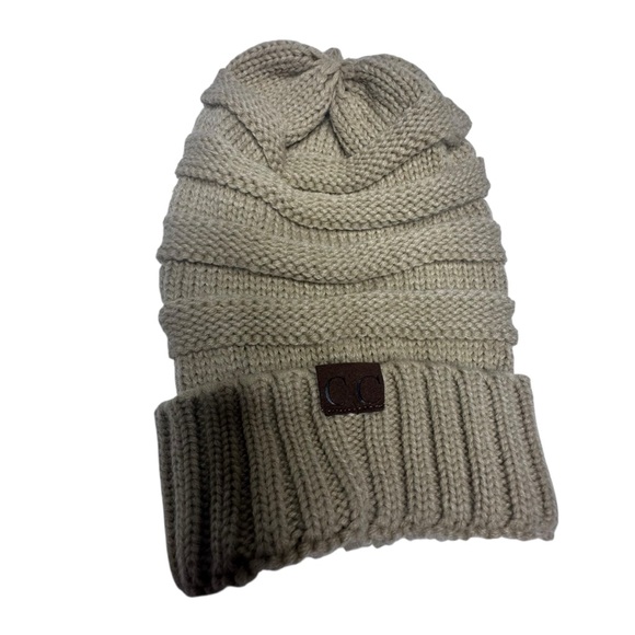 CC Boutique | Accessories | New Cc Beanie Hat Tan | Poshmark